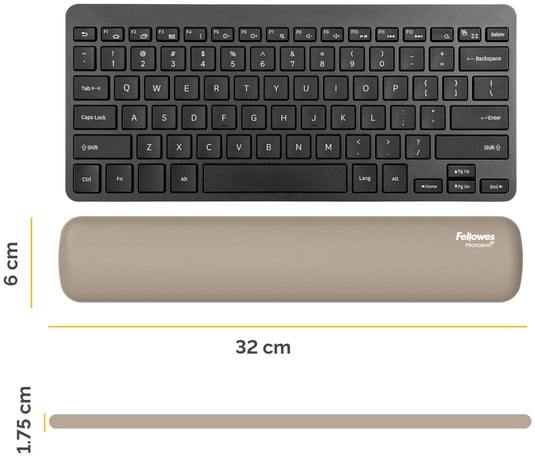 Polssteun Fellowes Breyta compact zand bij Kantoor en Kopie